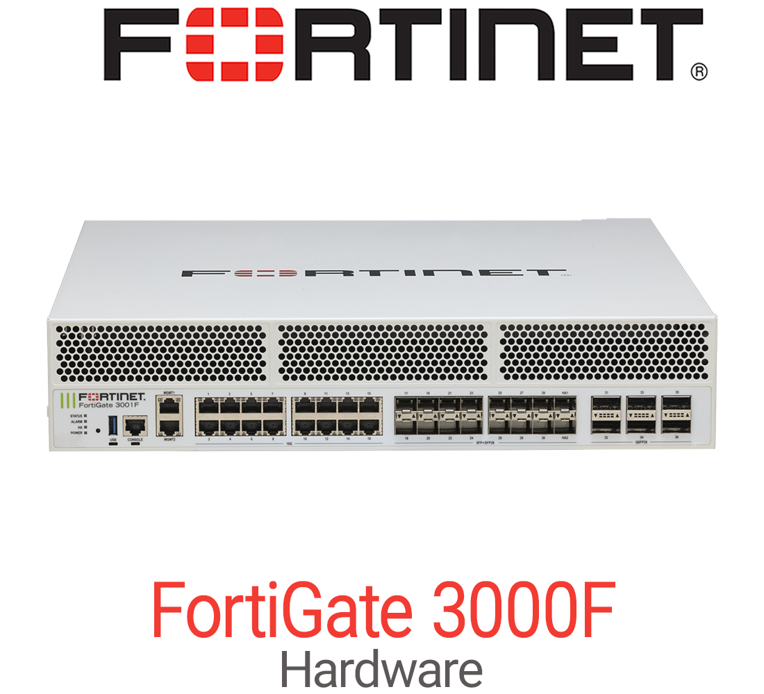 Fortinet FortiGate-3000F Firewall (FG-3000F) | EnBITCon systemhouse