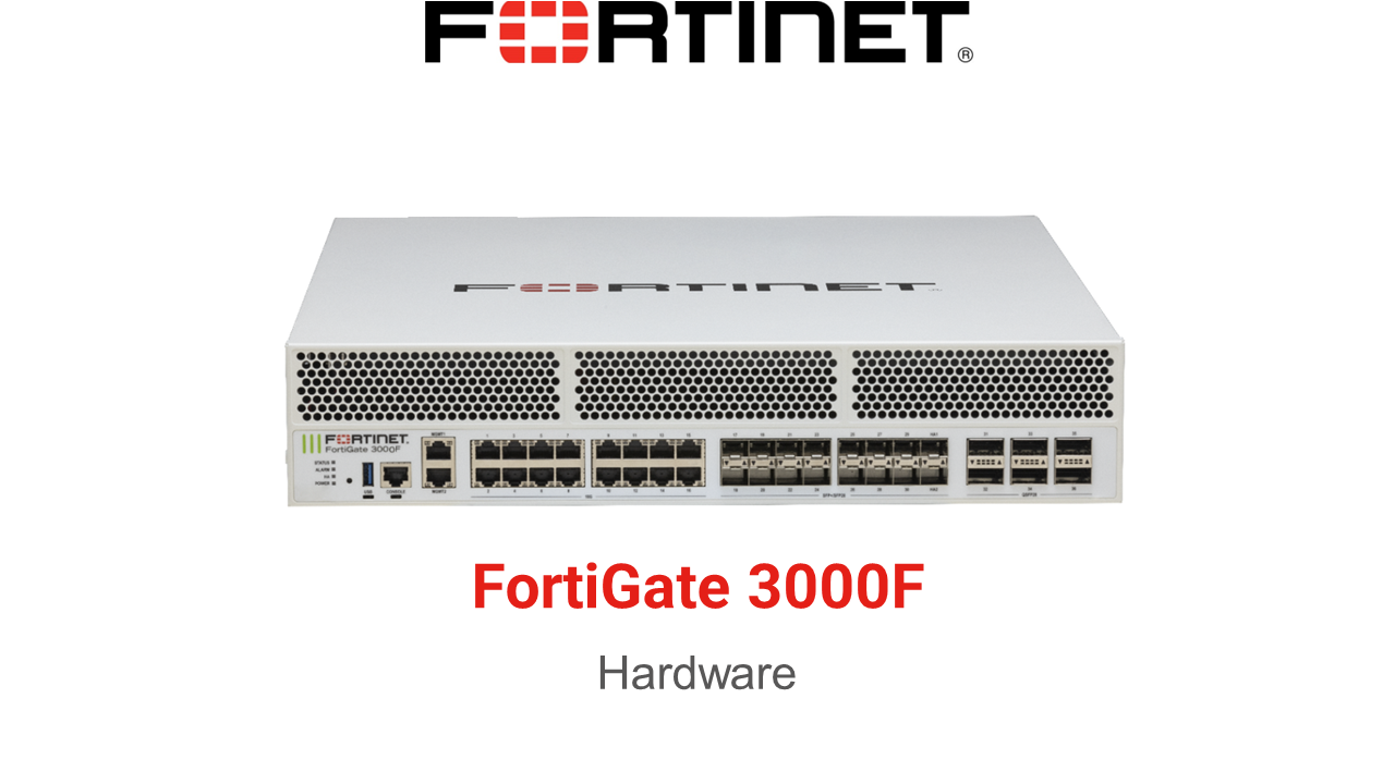 Zapora sieciowa Fortinet FortiGate-3000F (FG-3000F) | EnBITCon systemu online