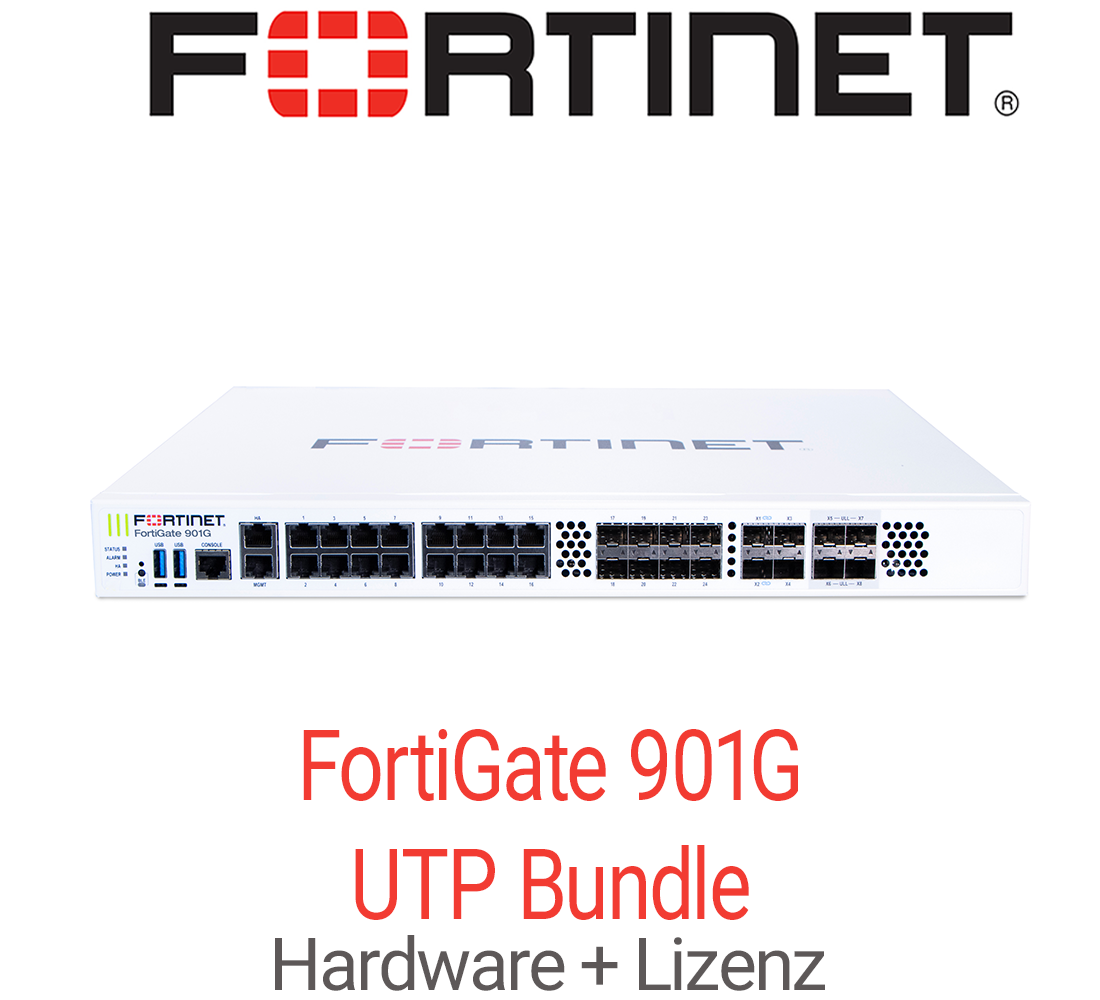 Fortinet FortiGate-901G - UTM/UTP Bundle (Hardware + License) (FG-901G ...