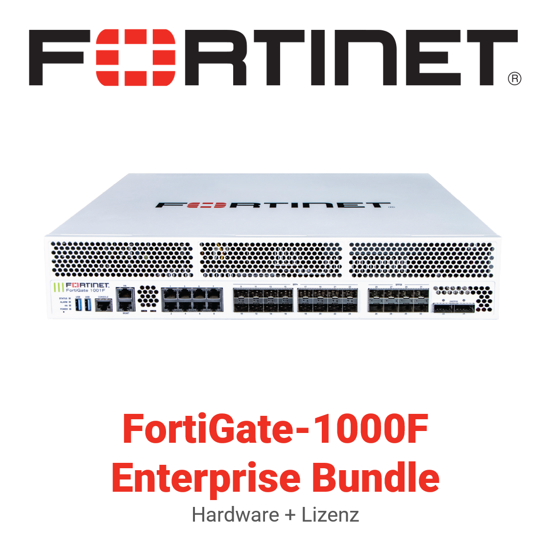 Fortinet FortiGate-1000F - Enterprise Bundle (Hardware + License) (FG ...