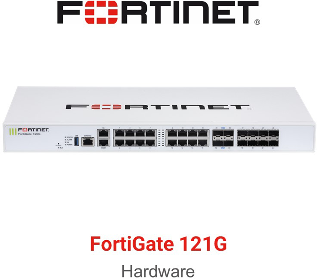 Fortinet FortiGate-121G | Alleen hardware | Alleen hardware | Ja