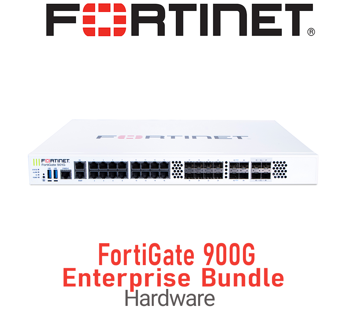 Fortinet FortiGate-900G - Enterprise Bundle (Hardware + License) (FG ...