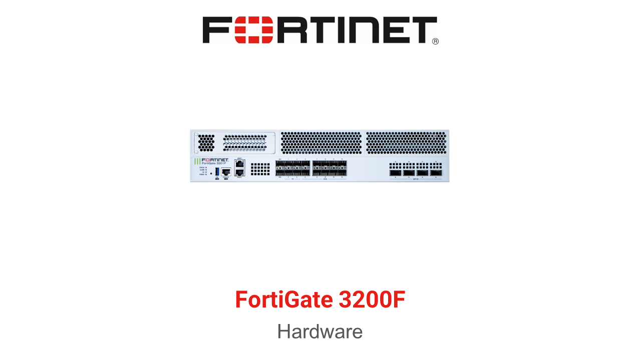 Fortinet FortiGate-3200F Firewall | only Hardware | only Hardware | No