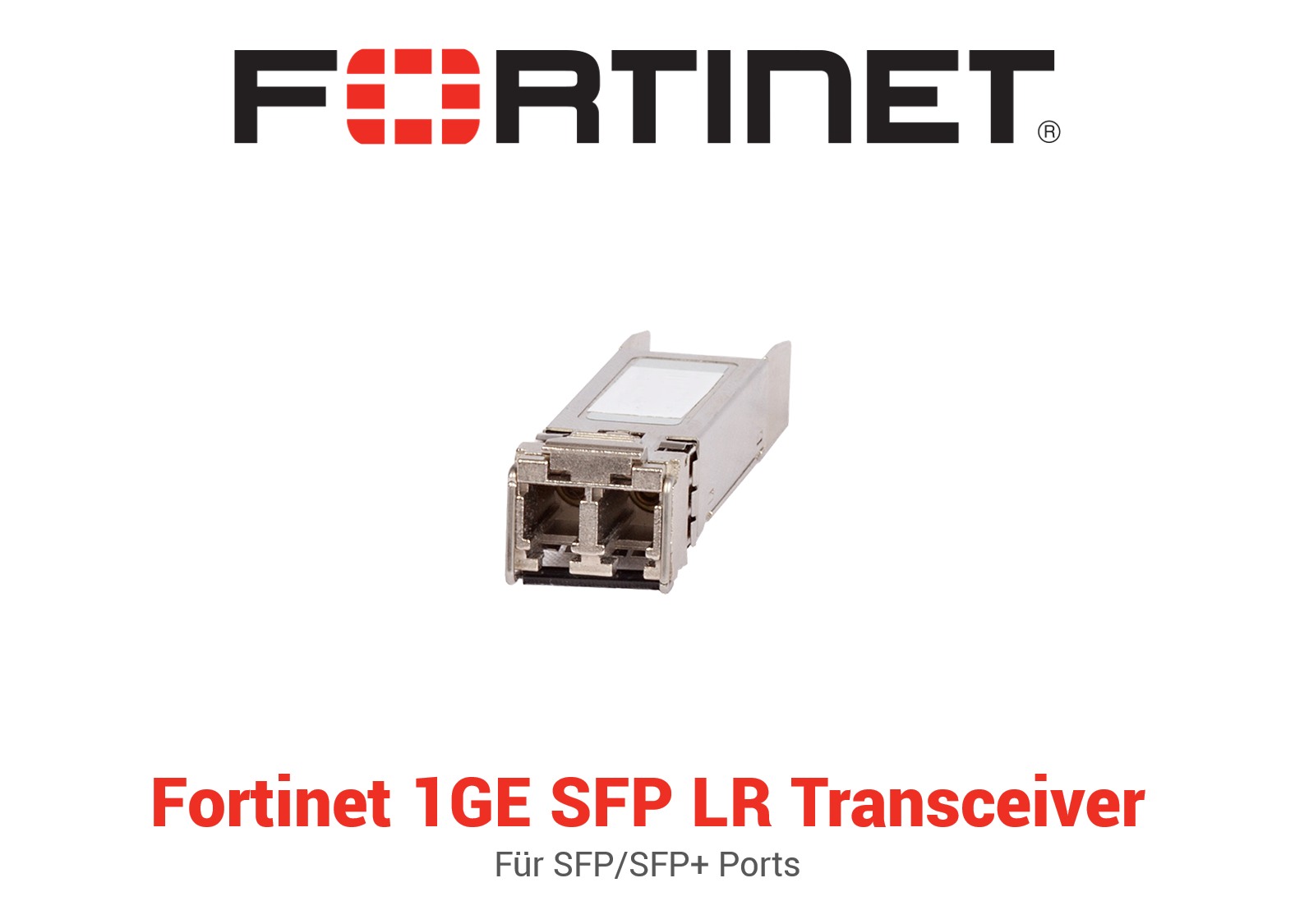 Módulo transceptor SFP de largo alcance Fortinet 1GE para todos los puertos SFP/SFP+ (FN-TRAN-LX ...